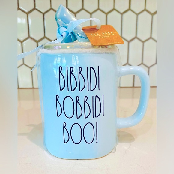 Rae Dunn | Dining | Rae Dunn Cinderella Lidded Mug Bibbidy Bobbibi Boo ...